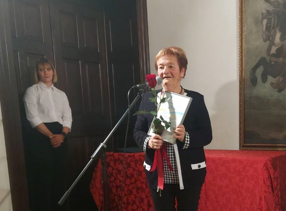 Mariji Jereb priznanje za življenjsko delo na področju prostovoljstva ...